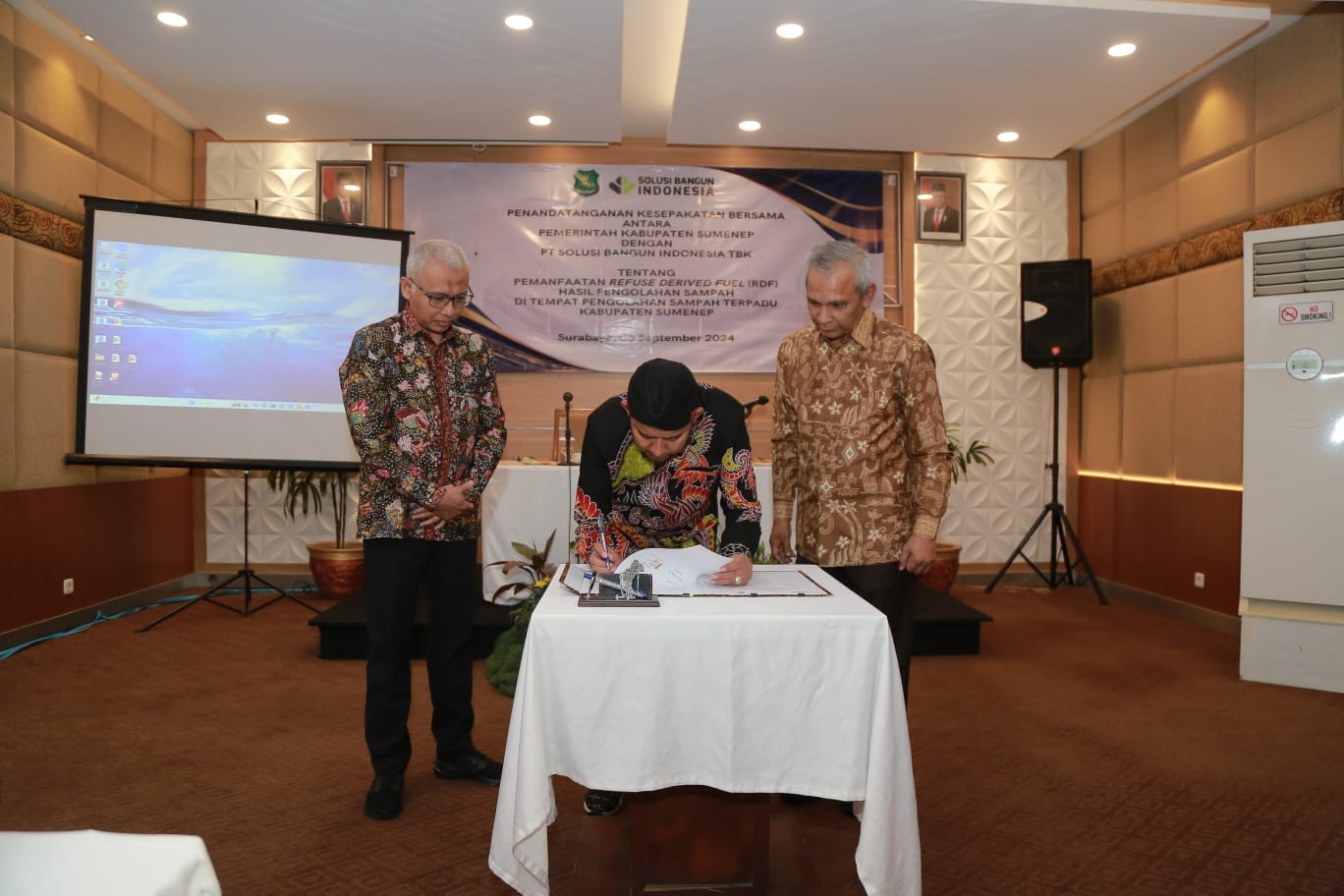 Pemkab sumenep Lakukan MoU Dengan PT Sulusi Bangun Indonesia Tbk ...